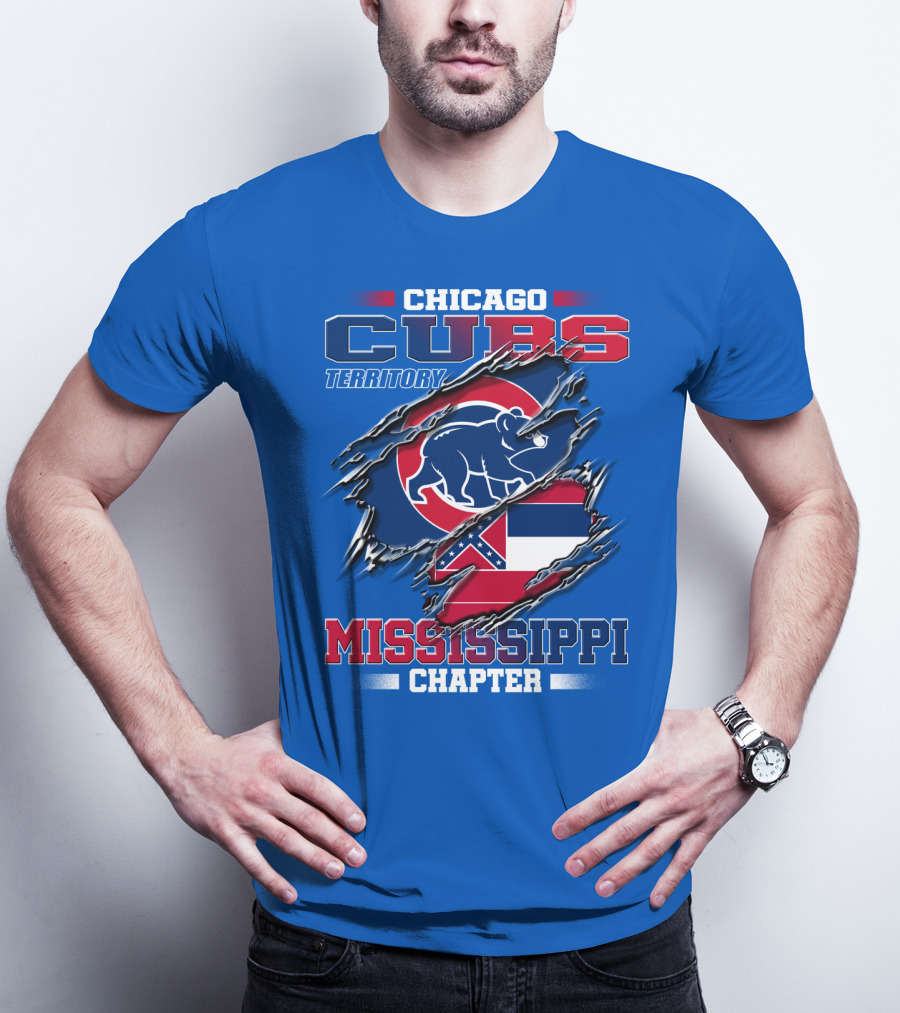 Chicago Cubs Territory Mississippi Chapter T-Shirt