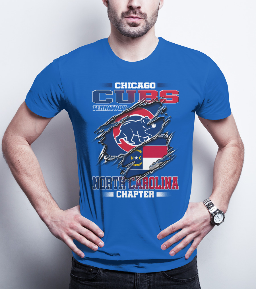 Chicago Cubs Territory North Carolina Chapter T-Shirt