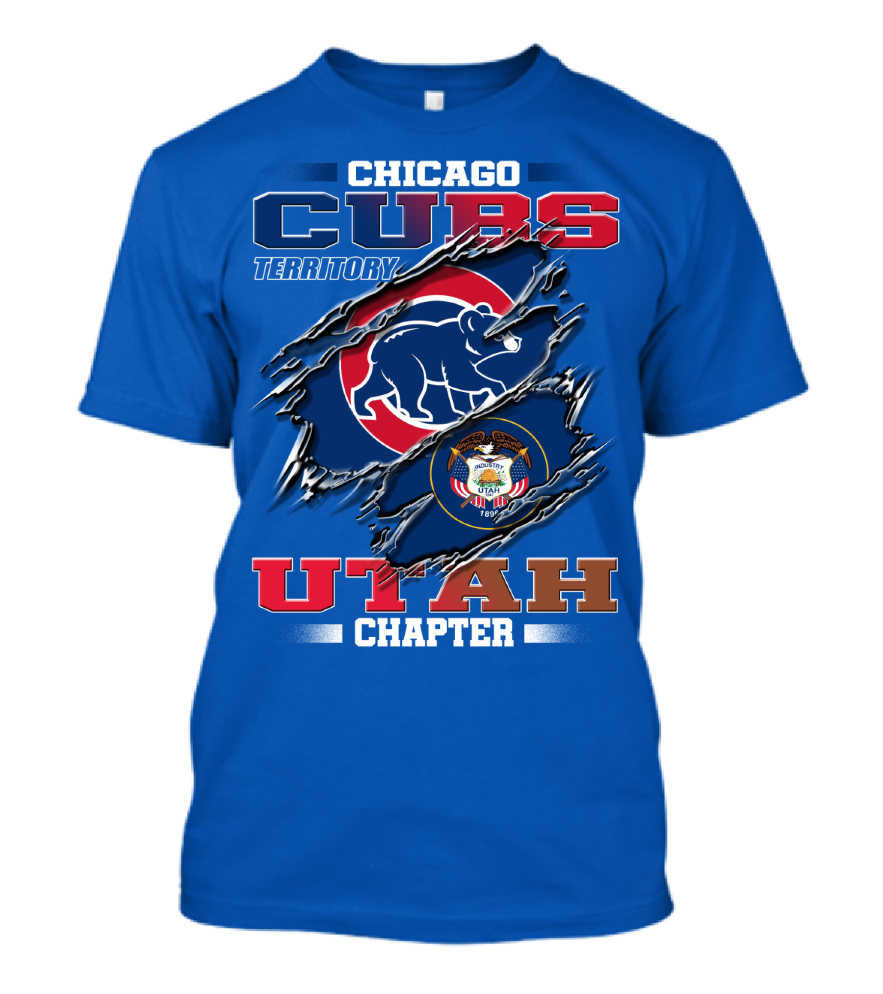 Chicago Cubs Territory Utah Chapter T-Shirt