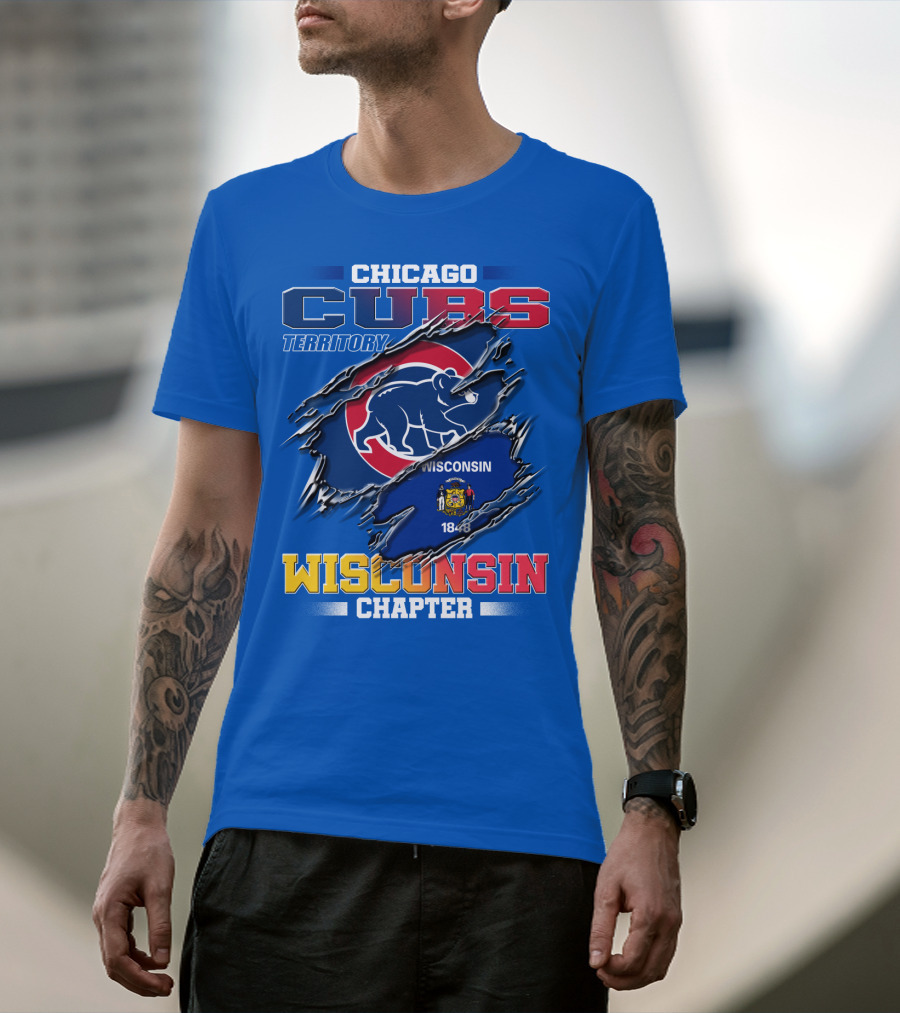 Chicago Cubs Territory Wisconsin Chapter T-Shirt