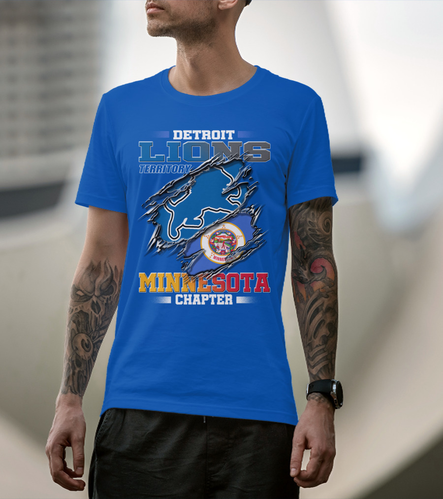 DETROIT LIONS TERRITORY MINNESOTA CHAPTER T-Shirt