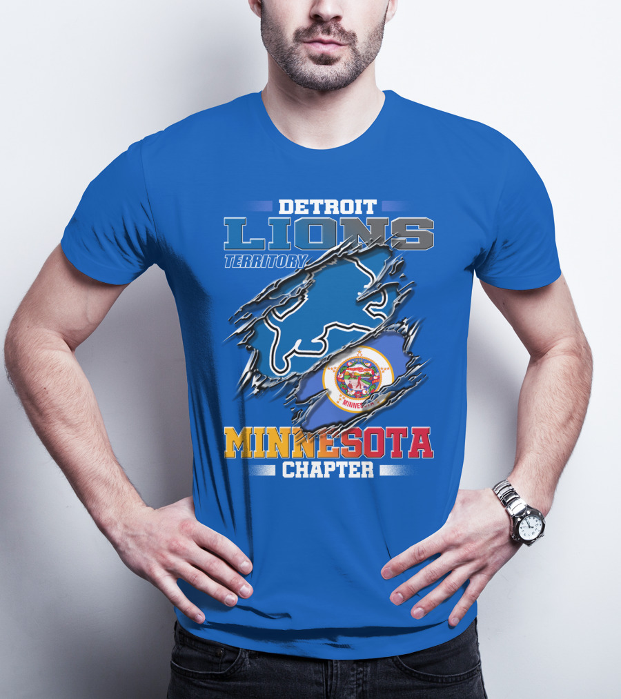 DETROIT LIONS TERRITORY MINNESOTA CHAPTER T-Shirt