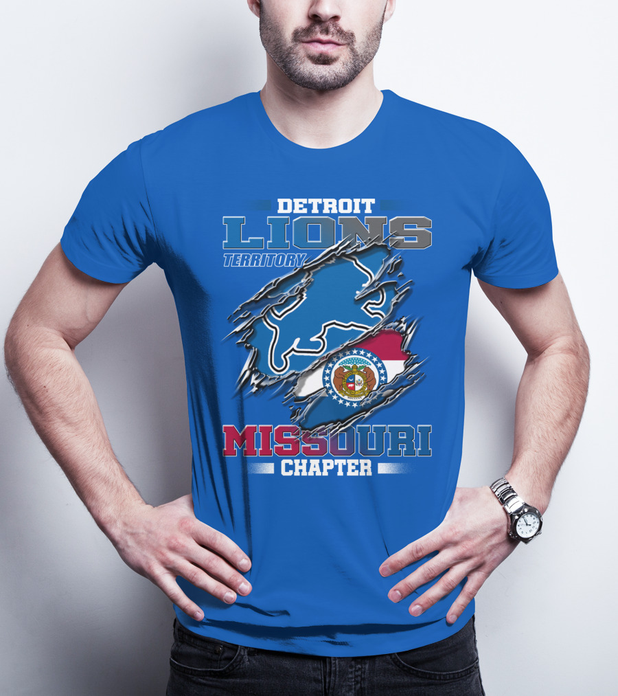DETROIT LIONS TERRITORY MISSOURI CHAPTER T-Shirt