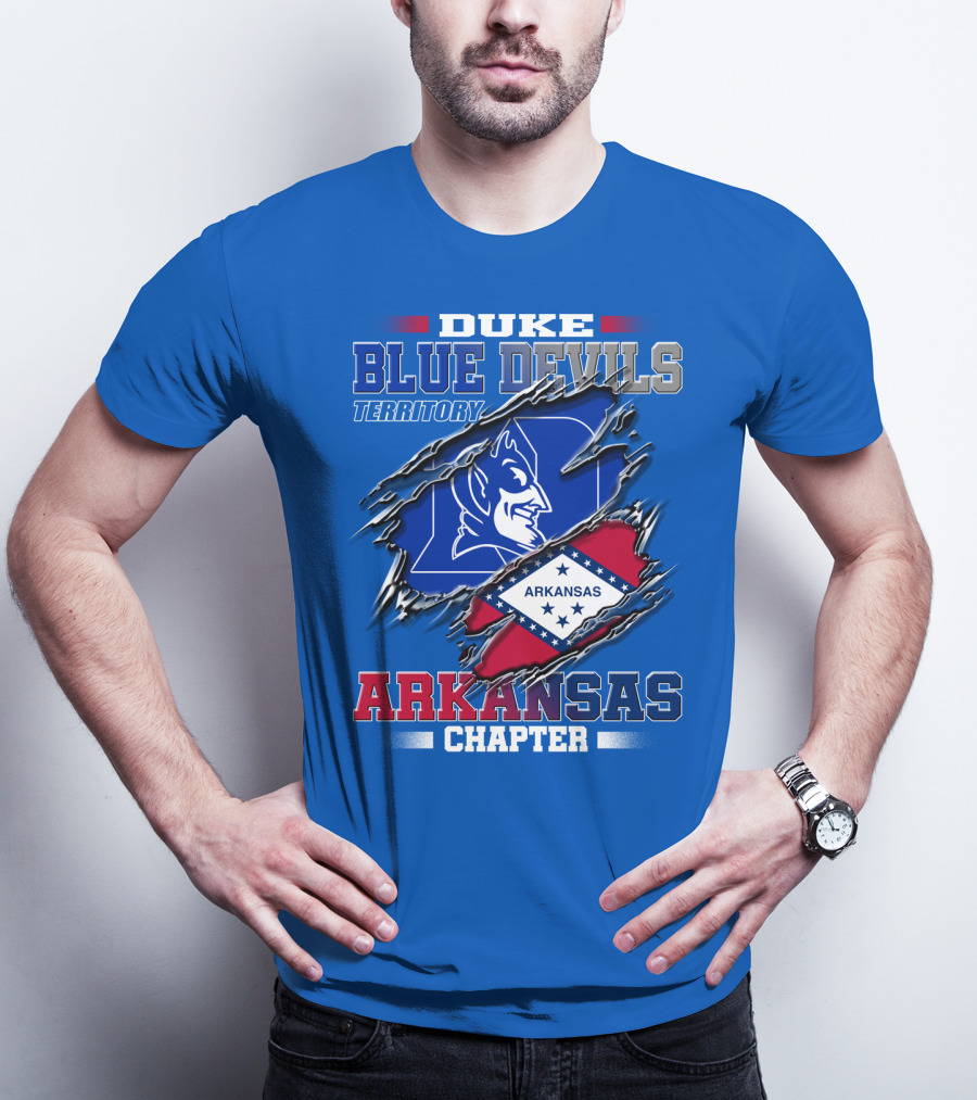 Duke Blue Devils Territory Arkansas Chapter T-Shirt