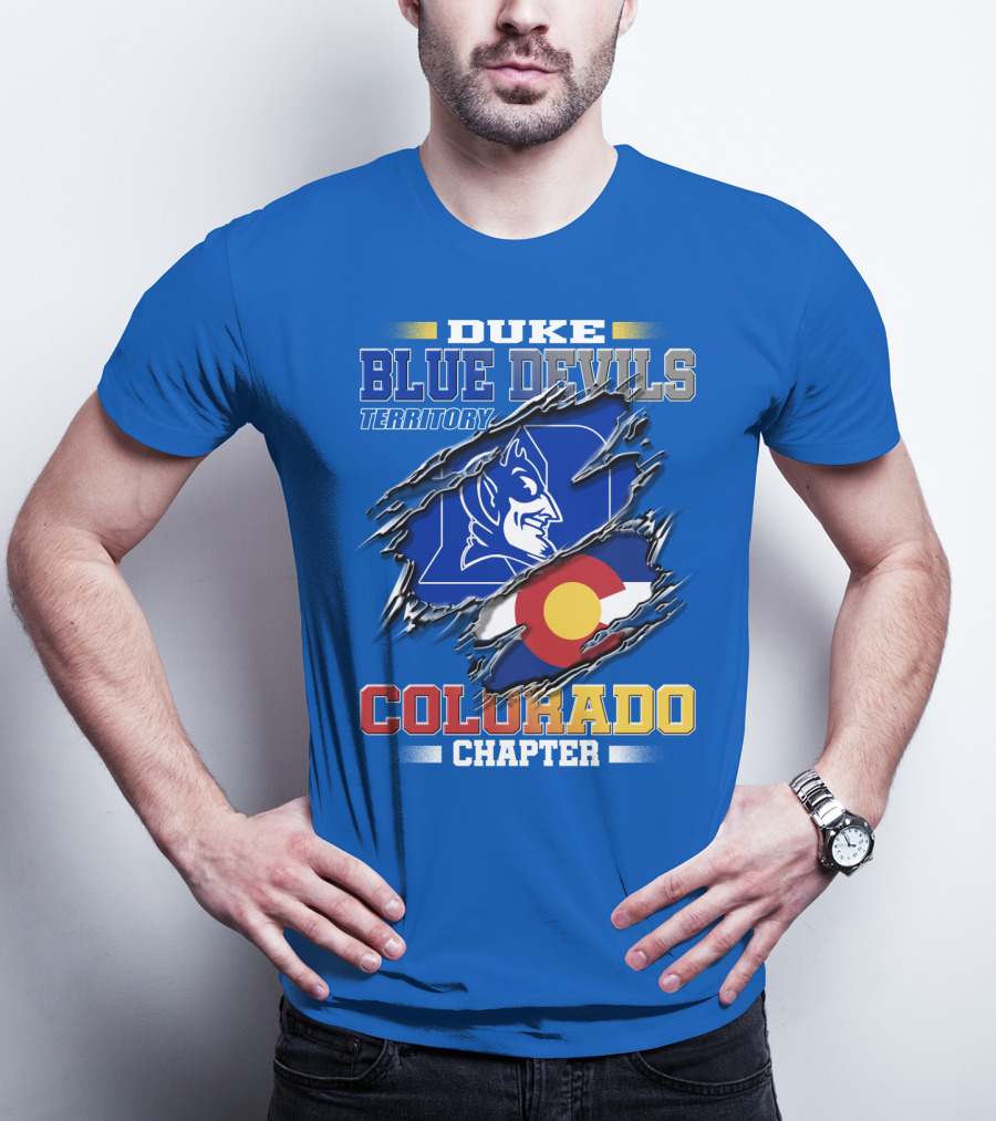 DUKE BLUE DEVILS TERRITORY COLORADO CHAPTER T-Shirt