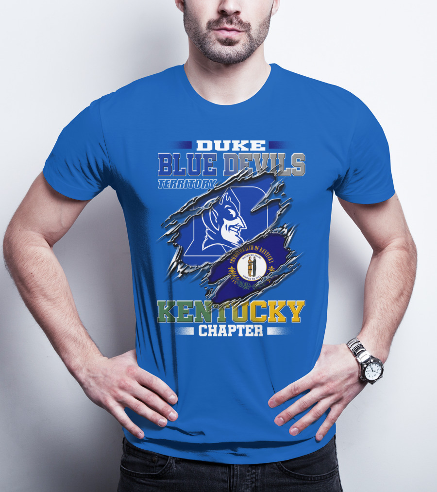 Duke Blue Devils Territory Kentucky Chapter T-Shirt