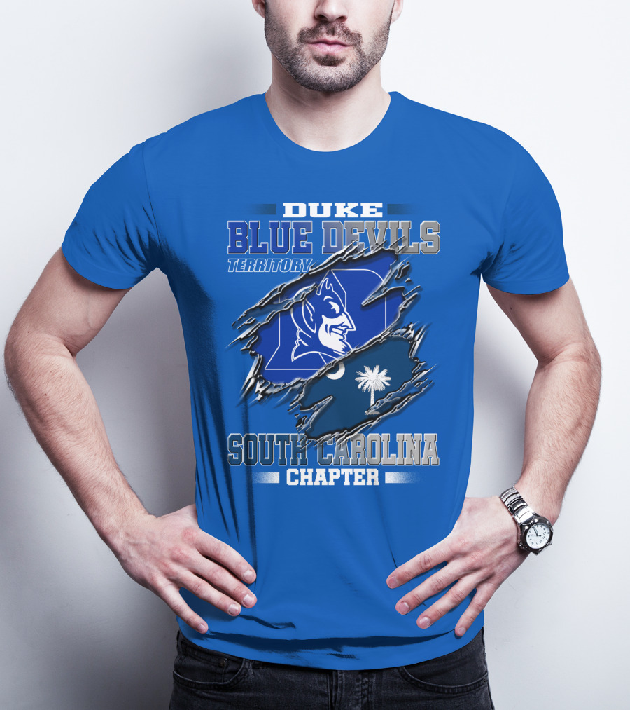 Duke Blue Devils Territory South Carolina Chapter T-Shirt