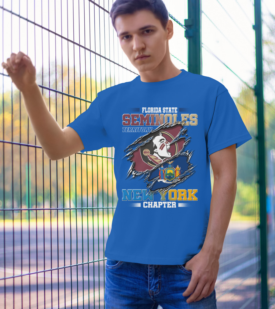 Florida State Seminoles Territory New York Chapter T-Shirt