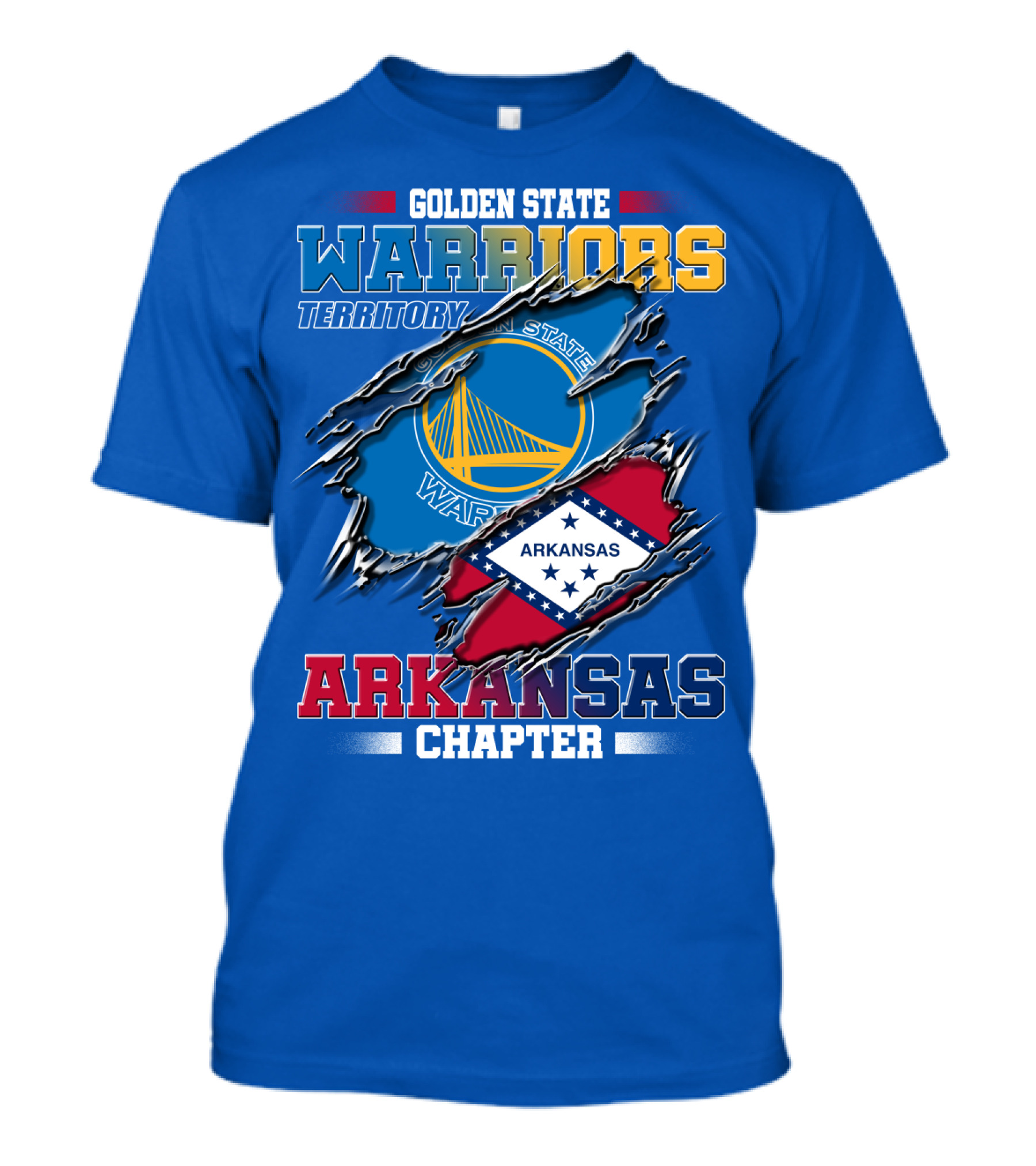 Golden State Warriors Territory Arkansas Chapter T-Shirt