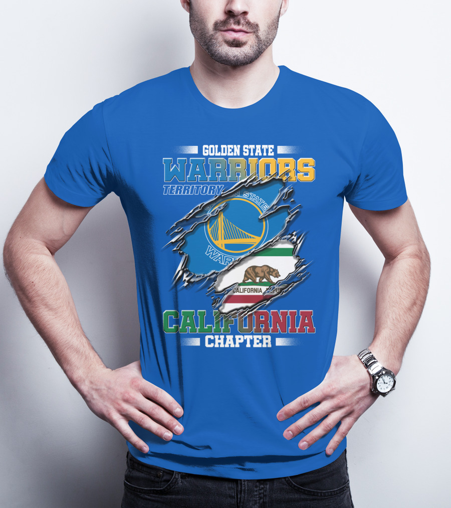 Golden State Warriors Territory California Chapter T-Shirt