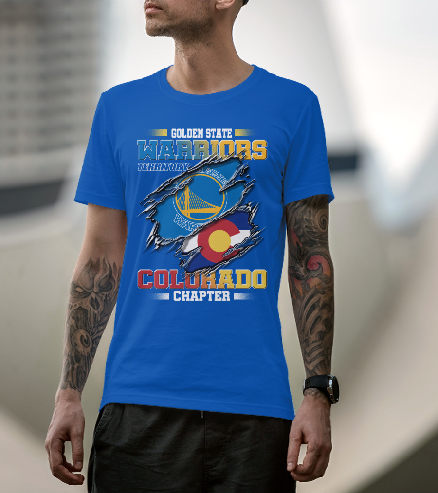 Golden State Warriors Territory Colorado Chapter T-Shirt