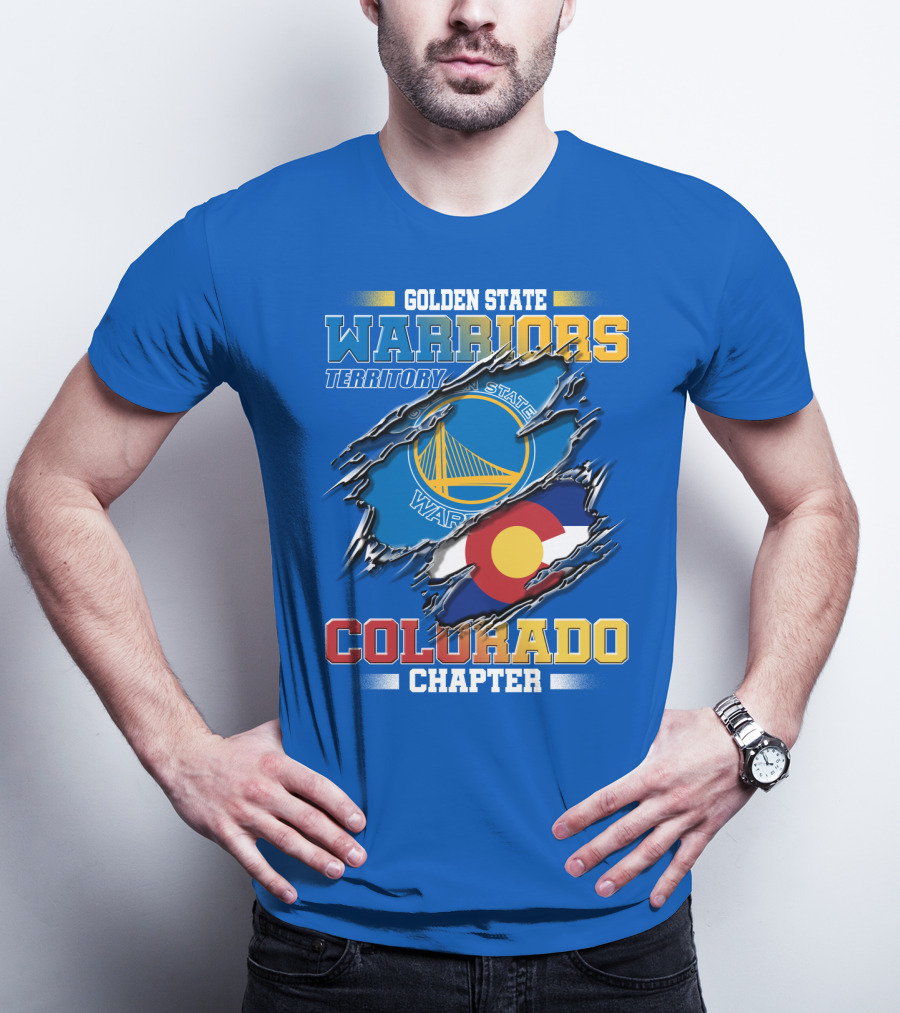 Golden State Warriors Territory Colorado Chapter T-Shirt