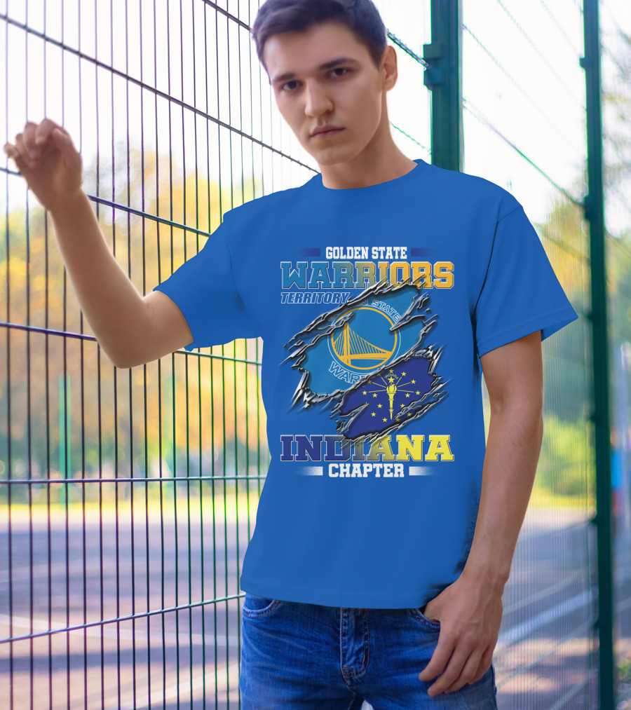 Golden State Warriors Territory Indiana Chapter T-Shirt