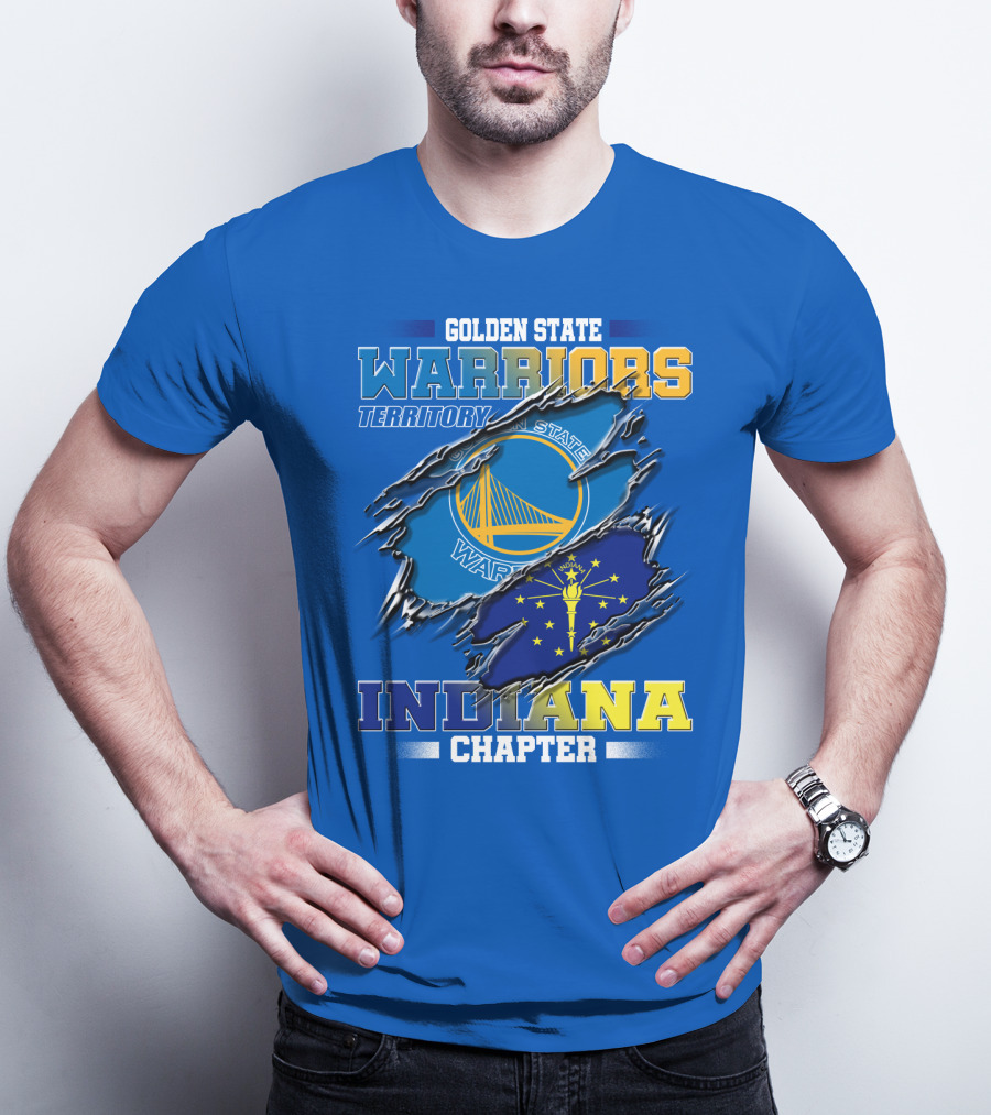 Golden State Warriors Territory Indiana Chapter T-Shirt