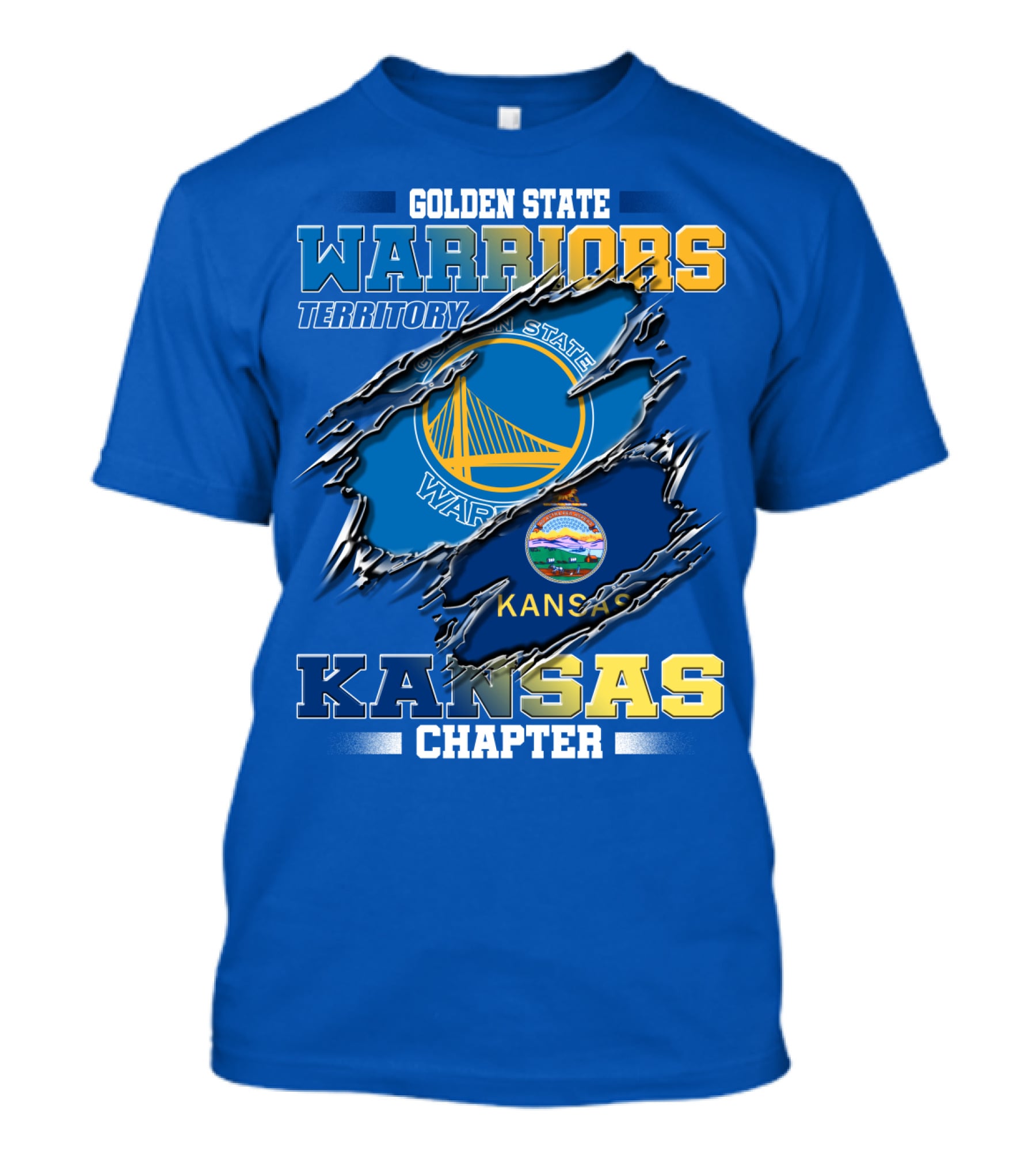 Golden State Warriors Territory Kansas Chapter T-Shirt