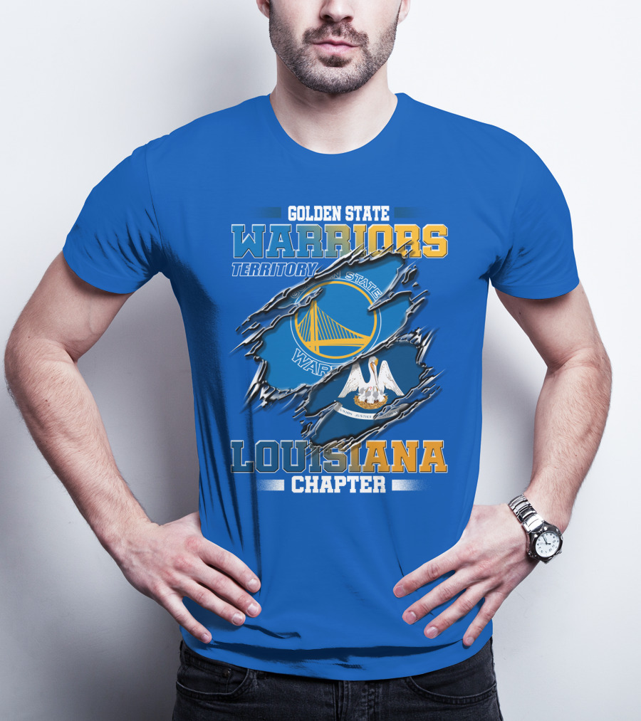 Golden State Warriors Territory Louisiana Chapter T-Shirt