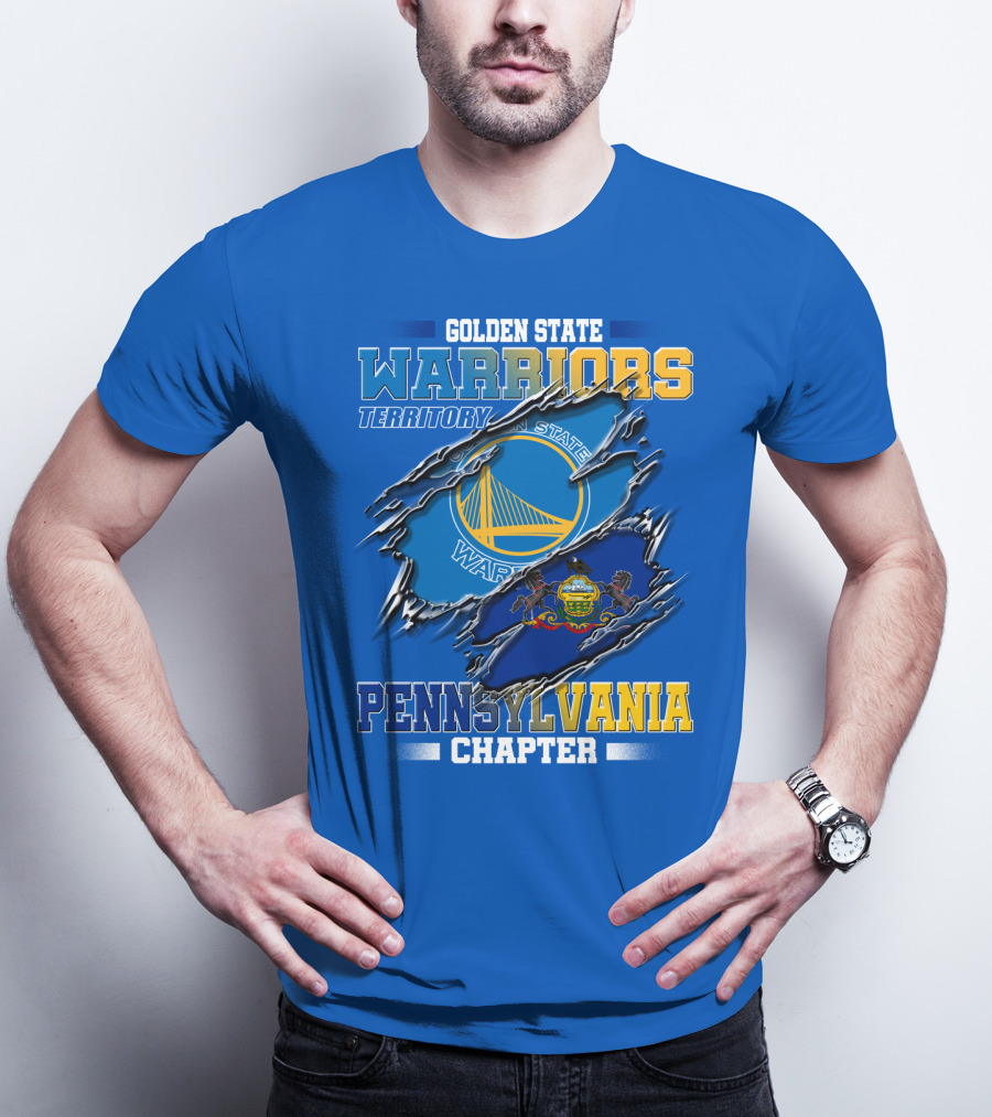 Golden State Warriors Territory Pennsylvania Chapter T-Shirt