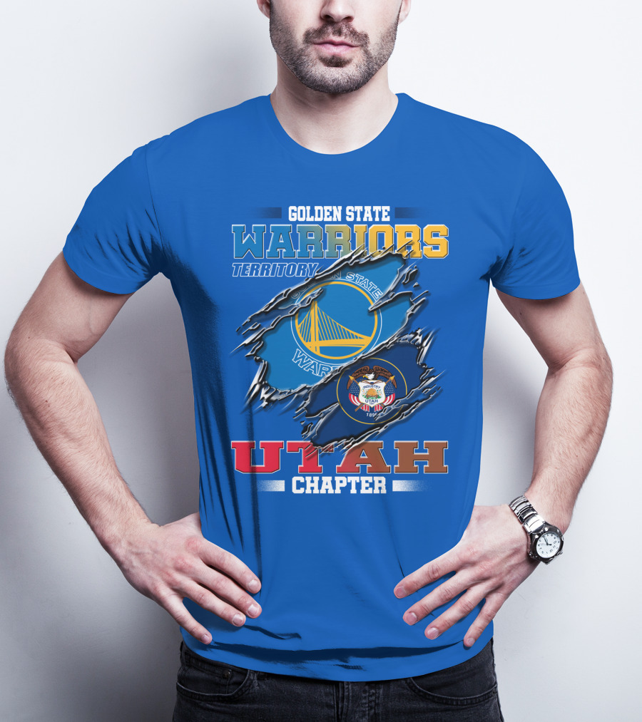 Golden State Warriors Territory Utah Chapter T-Shirt