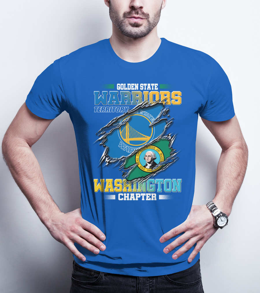 Golden State Warriors Territory Washington Chapter T-Shirt
