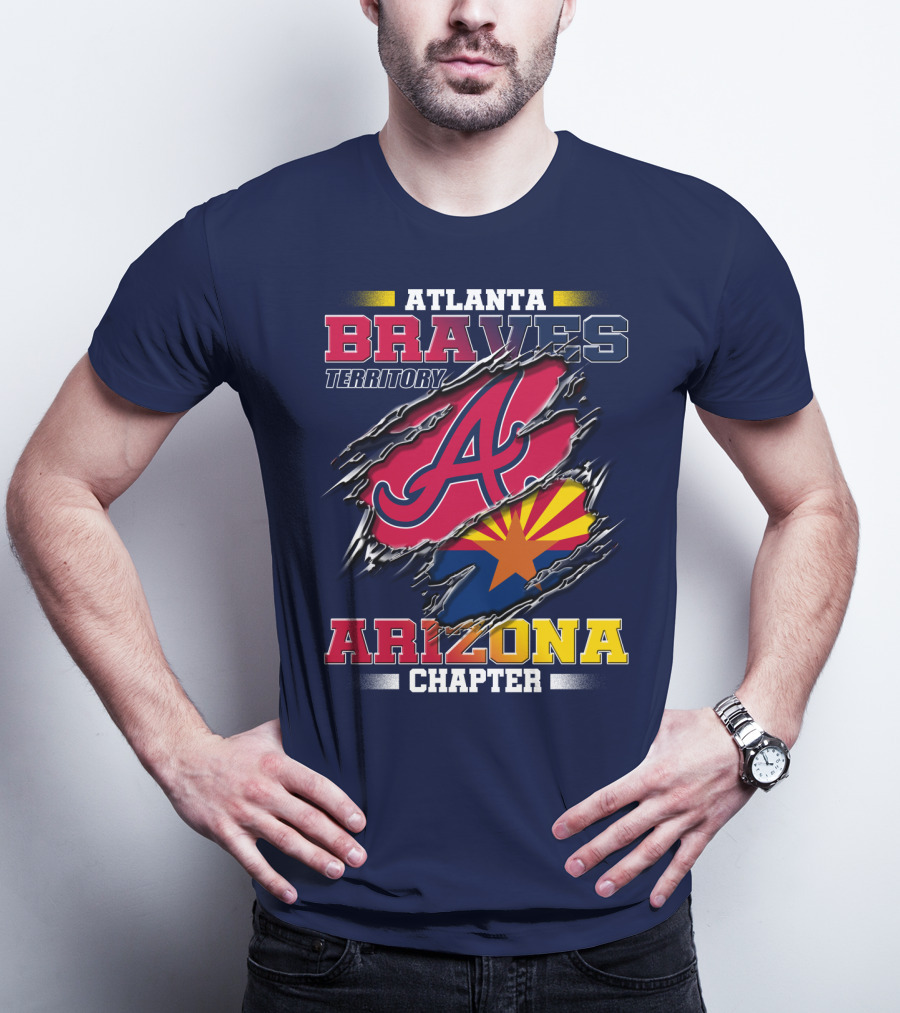Atlanta Braves Territory Arizona Chapter T-Shirt