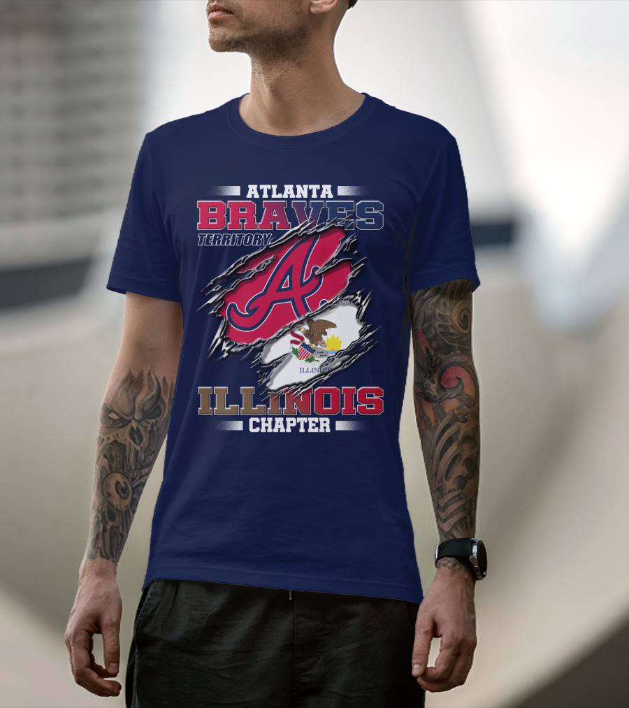 ATLANTA BRAVES TERRITORY ILLINOIS CHAPTER T-Shirt