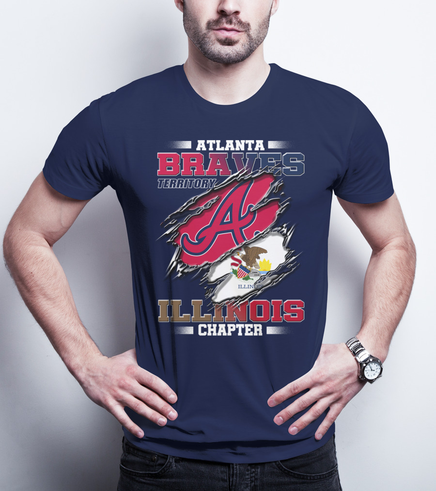 ATLANTA BRAVES TERRITORY ILLINOIS CHAPTER T-Shirt