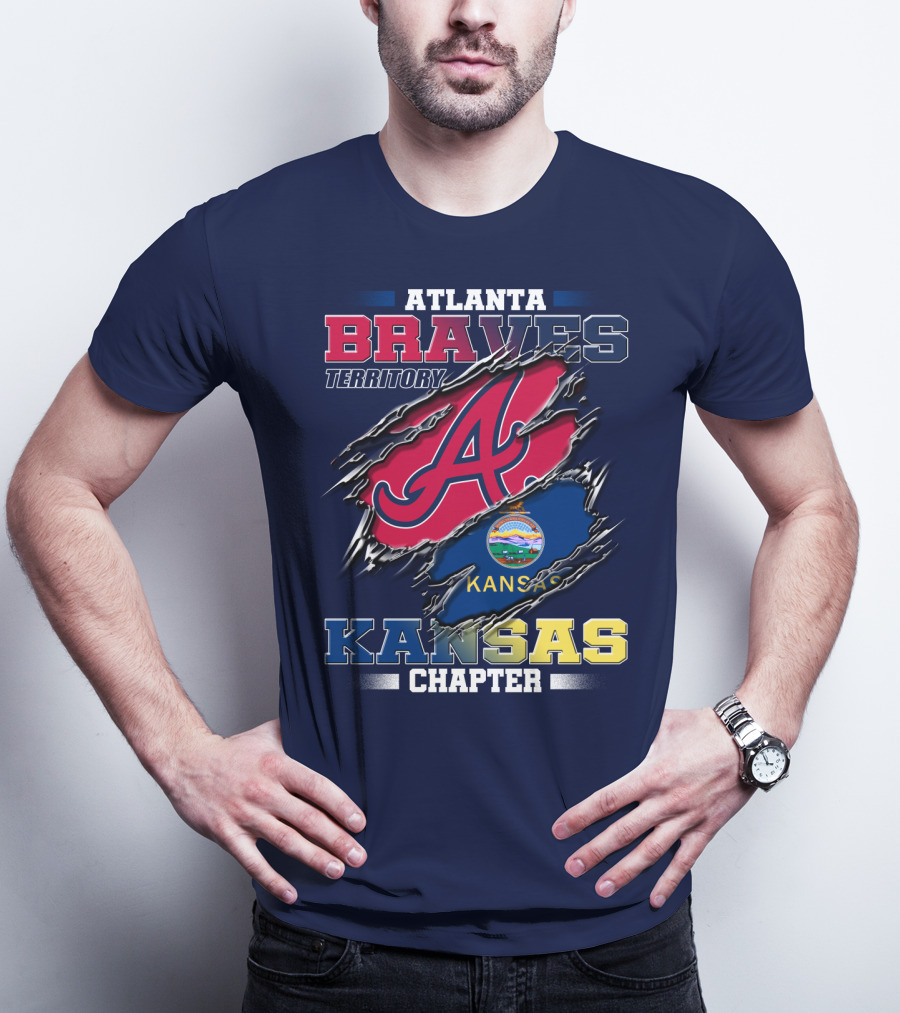 Atlanta Braves Territory Kansas Chapter T-Shirt