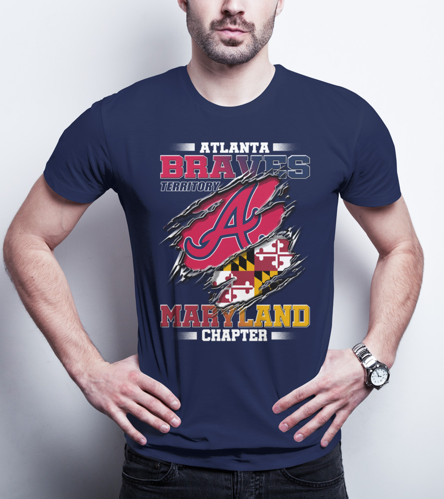 ATLANTA BRAVES TERRITORY MARYLAND CHAPTER T-Shirt