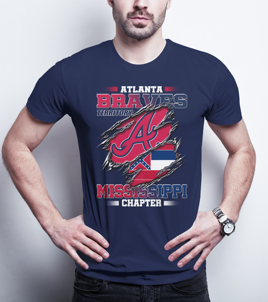 Atlanta Braves Territory Mississippi Chapter T-Shirt