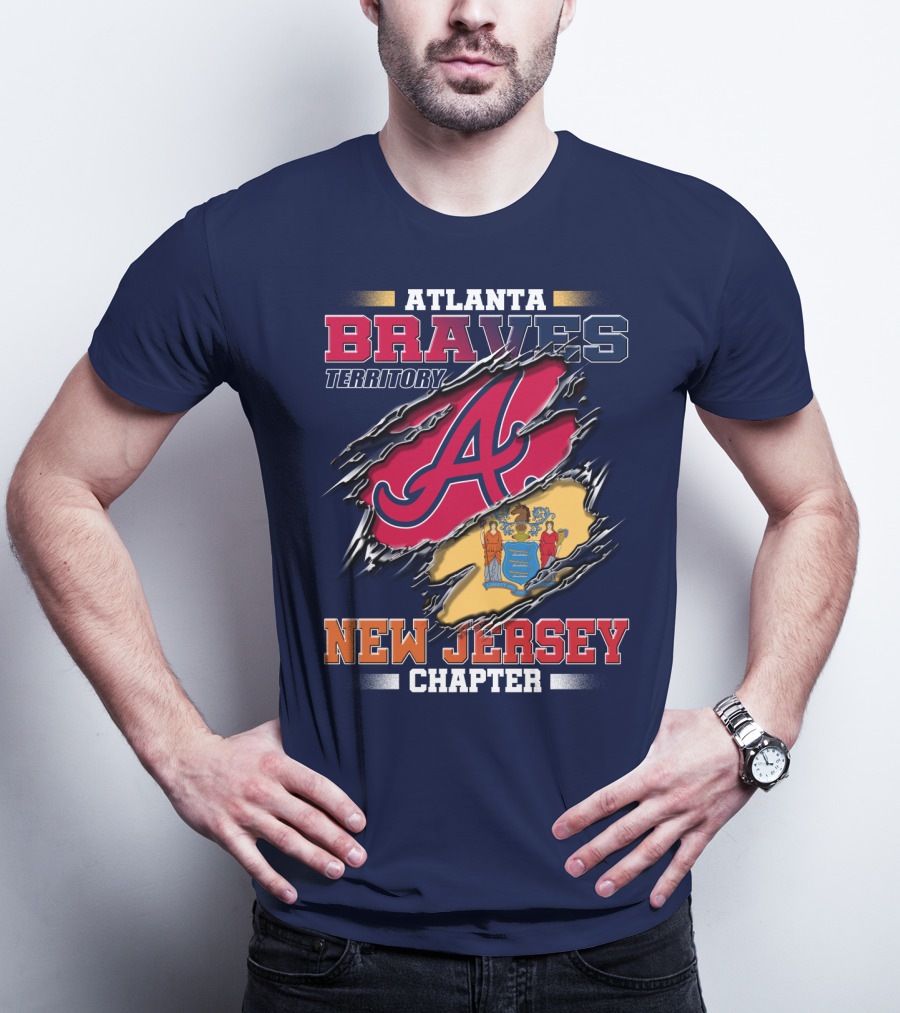 Atlanta Braves Territory New Jersey Chapter T-Shirt