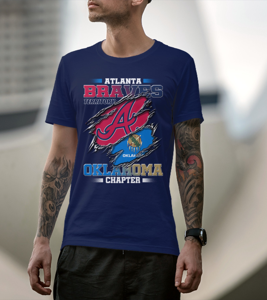 Atlanta Braves Territory Oklahoma Chapter T-Shirt