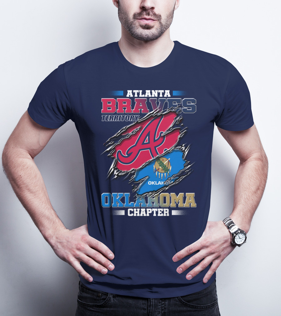 Atlanta Braves Territory Oklahoma Chapter T-Shirt