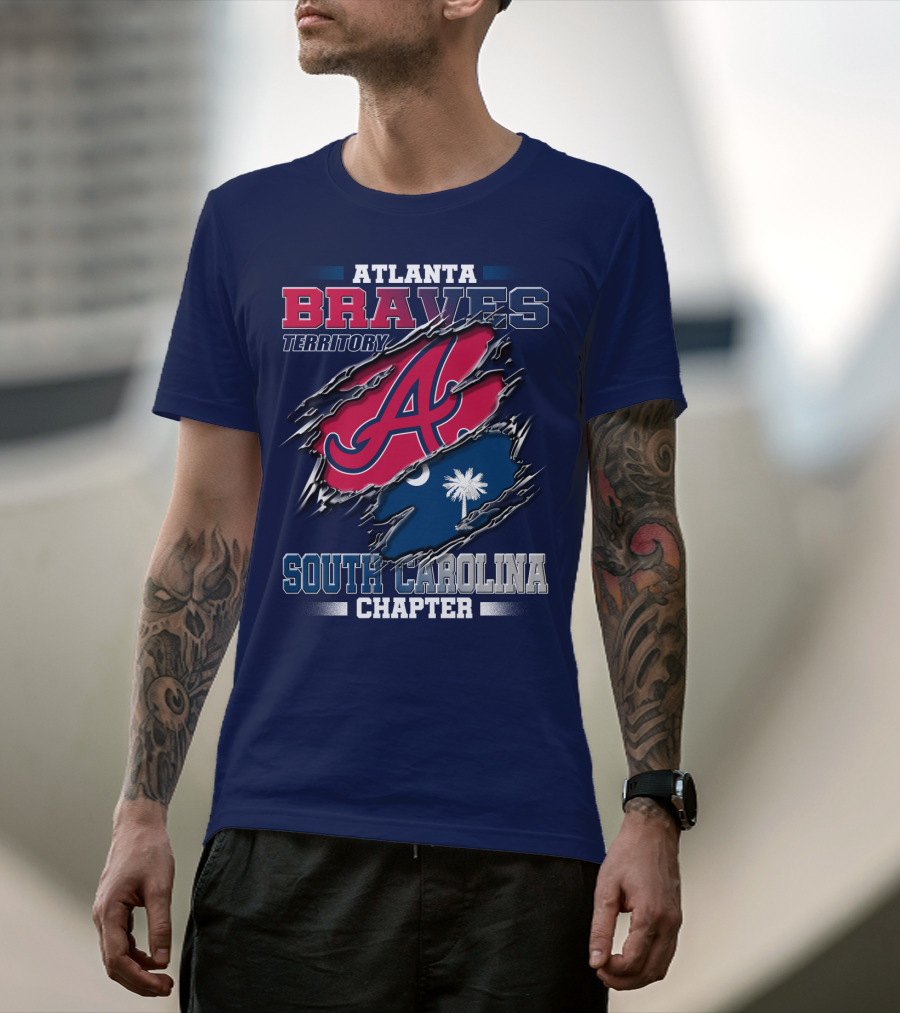Atlanta Braves Territory South Carolina Chapter T-Shirt