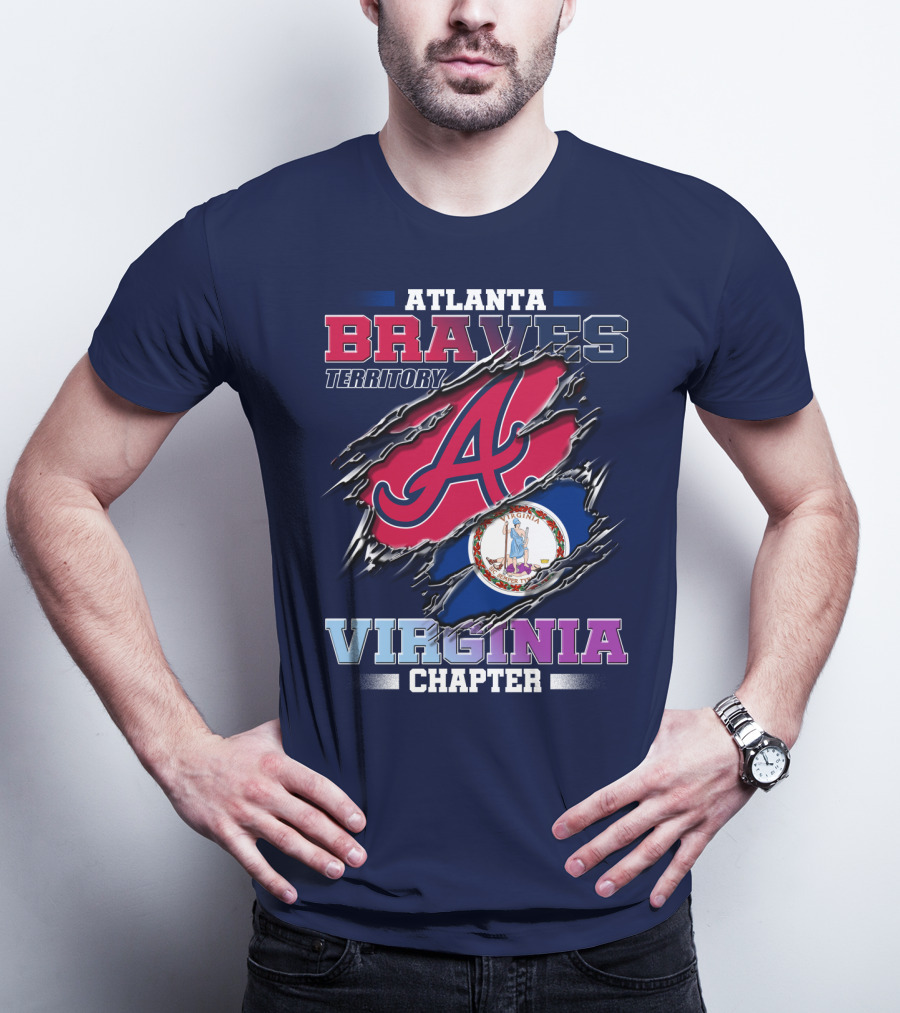 Atlanta Braves Territory Virginia Chapter T-Shirt