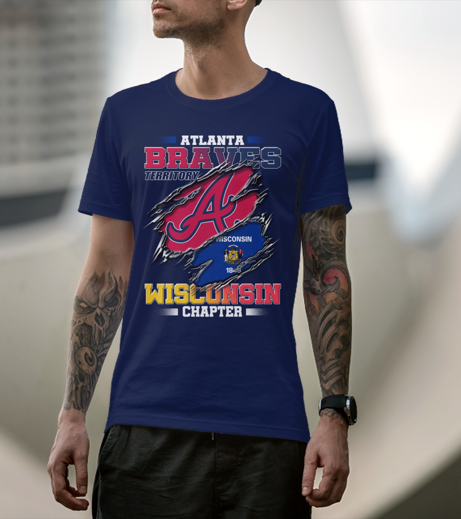 Atlanta Braves Territory Wisconsin Chapter 1848 T-Shirt