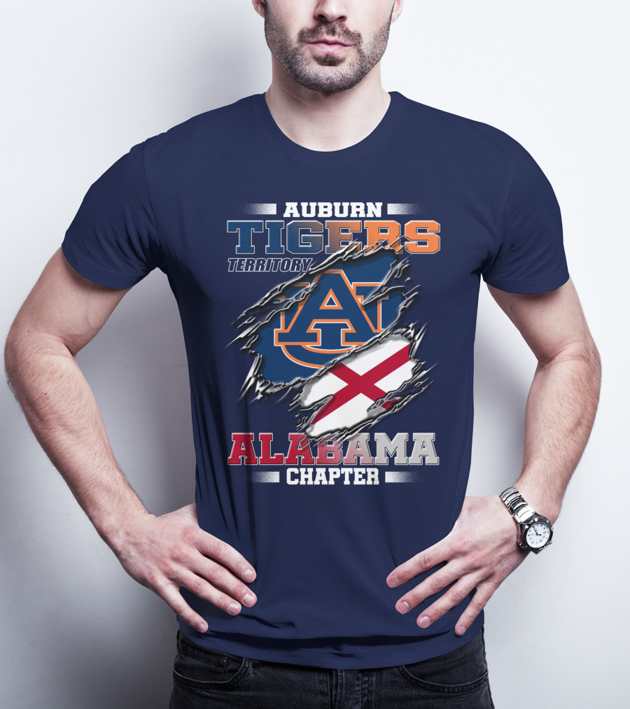 Auburn Tigers Territory Alabama Chapter T-Shirt