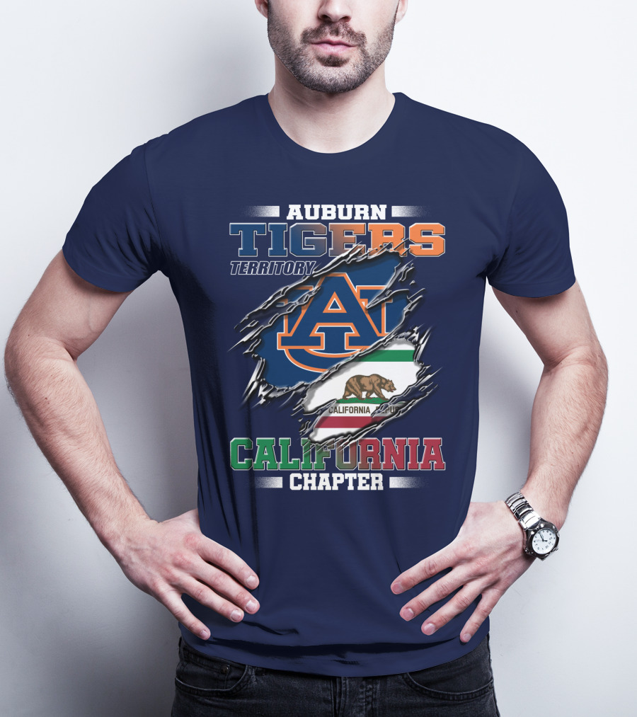 Auburn Tigers Territory California Chapter T-Shirt