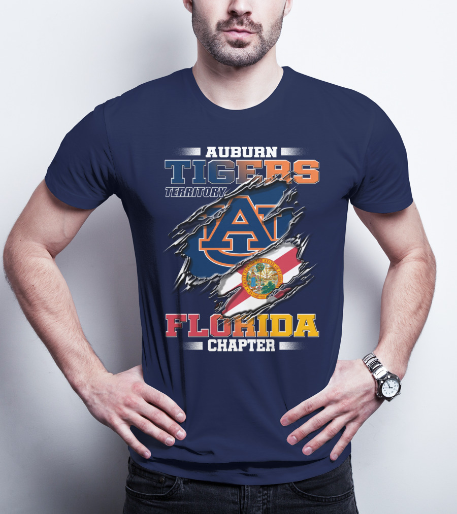 Auburn Tigers Territory Florida Chapter T-Shirt