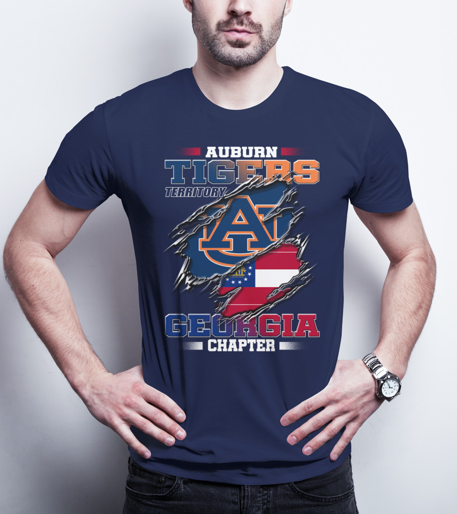 Auburn Tigers Territory Georgia Chapter T-Shirt