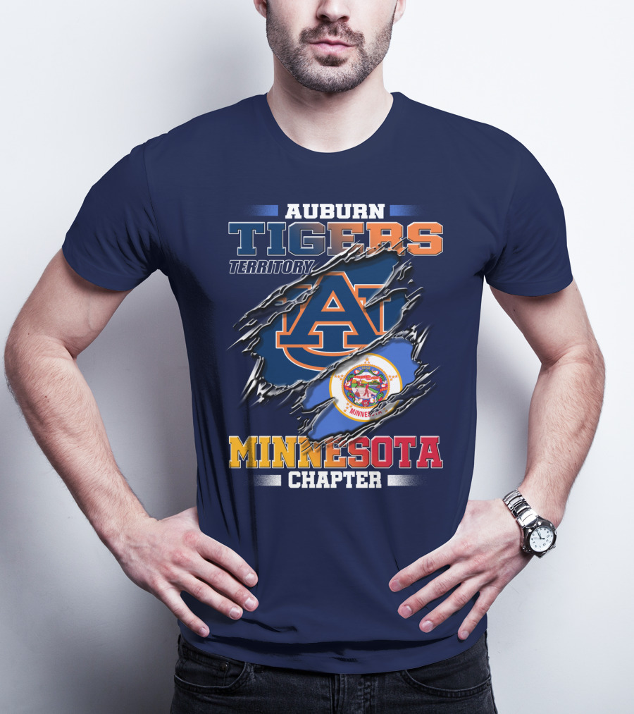 Auburn Tigers Territory Minnesota Chapter T-Shirt