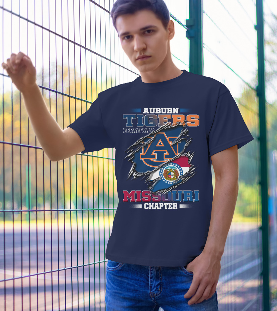 Auburn Tigers Territory Missouri Chapter T-Shirt