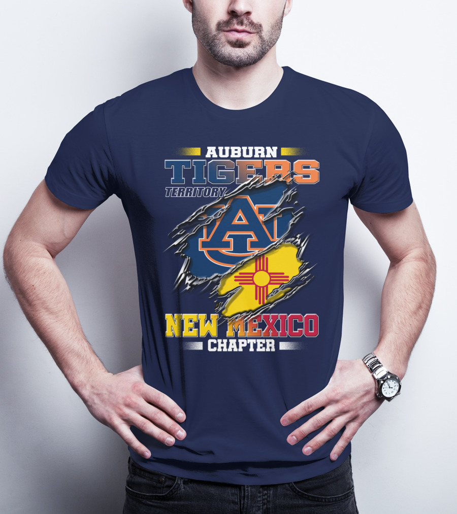 Auburn Tigers Territory New Mexico Chapter T-Shirt