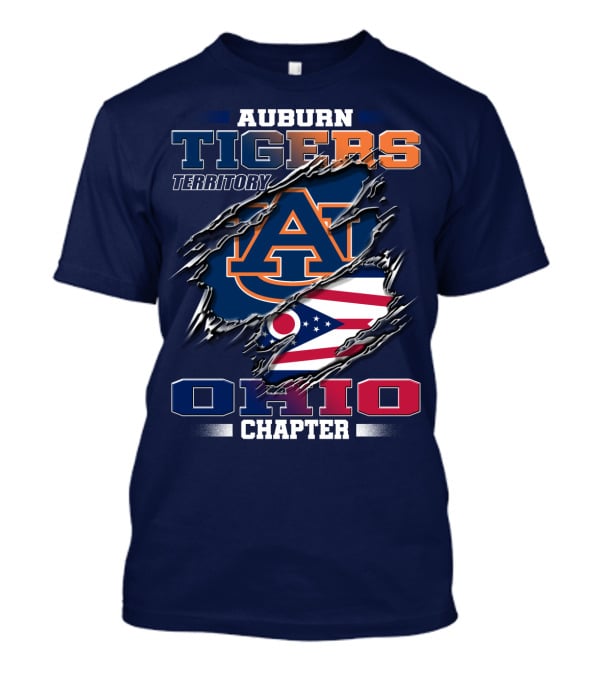 Auburn Tigers Territory Ohio Chapter T-Shirt