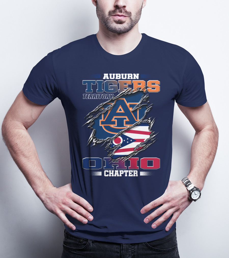 Auburn Tigers Territory Ohio Chapter T-Shirt