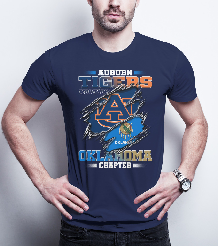 Auburn Tigers Territory Oklahoma Chapter T-Shirt