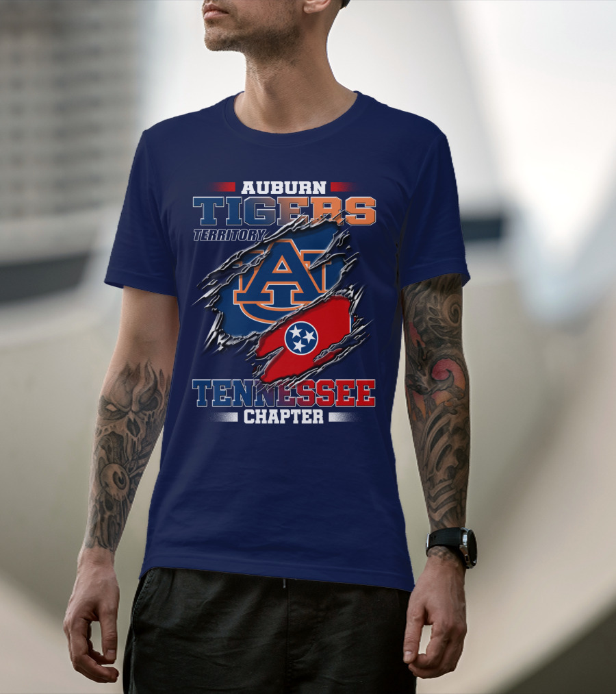 Auburn Tigers Territory Tennessee Chapter T-Shirt