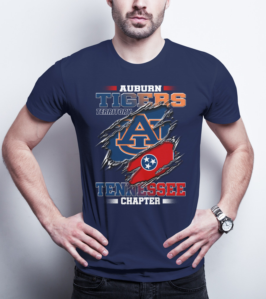 Auburn Tigers Territory Tennessee Chapter T-Shirt