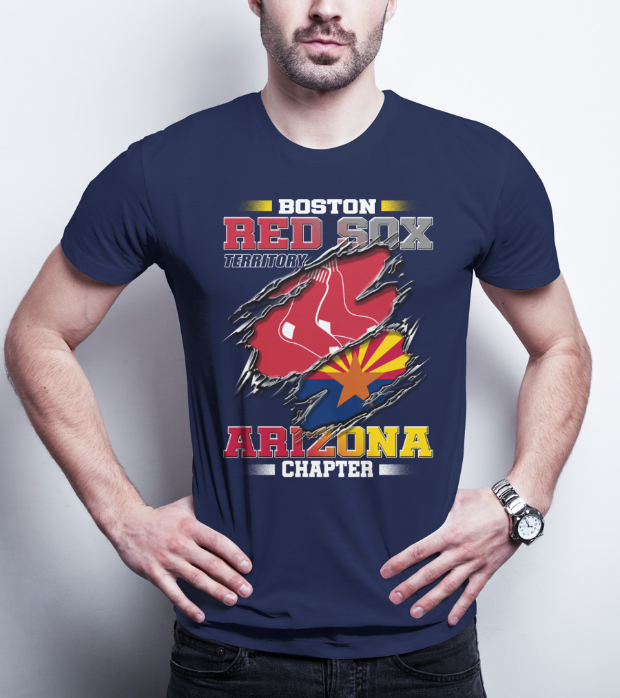 Boston Red Sox Territory Arizona Chapter T-Shirt