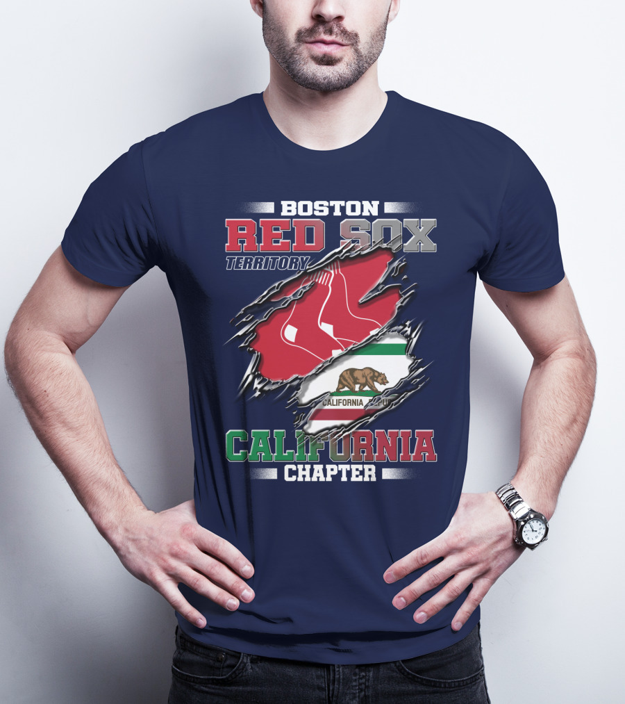 Boston Red Sox Territory California Chapter T-Shirt