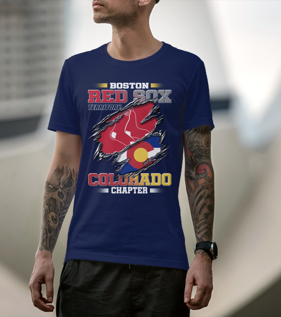 Boston Red Sox Territory Colorado Chapter T-Shirt